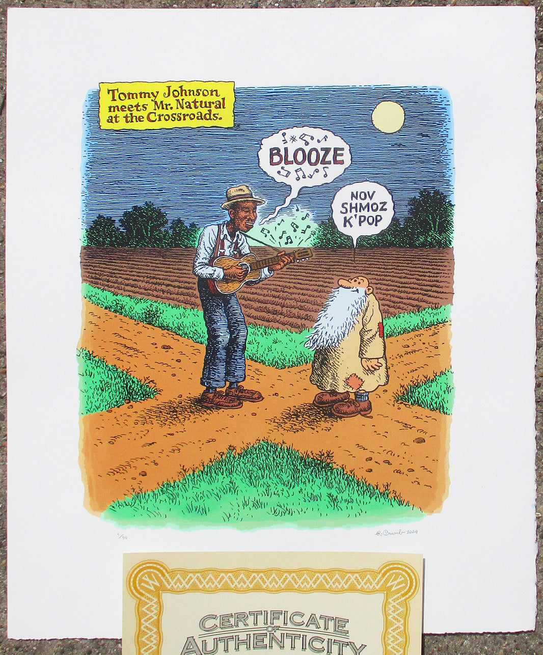 R.Crumb Serigraph Prints – Crumb Products