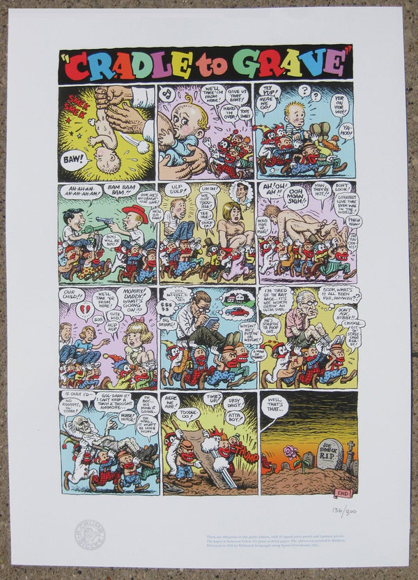 Cradle To Grave Giclee Print – Crumb Products